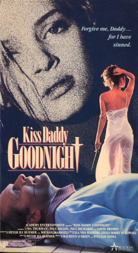Kiss Daddy Goodnight Vhs Uma Thurman Paul Dillon Paul