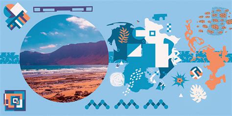 현대 디지털 콜라주 아트 현대 안티 디자인 혼돈의 추상화 기하학 및 자연 장면 0명에 대한 스톡 사진 및 기타 이미지 0명