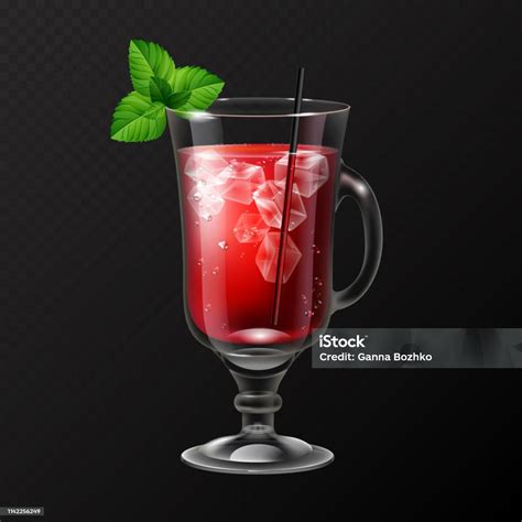 투명 한 배경에 현실적인 칵테일 피 묻은 메리 유리 벡터 일러스트 레이 션 과일에 대한 스톡 벡터 아트 및 기타 이미지 과일