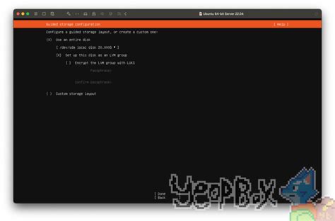 우분투 Ubuntu 22 04 Server 설치기 YeopBox 우분투 Ubuntu 22 04 Server 설치기 YeopBox