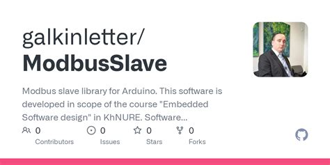 github galkinletter modbusslave modbus slave library for arduino this software is developed