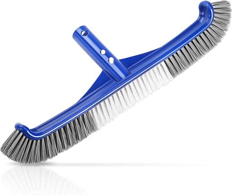 Pool Brush Head 17 Pool Brushes For Cleaning Pool Walls Curved Ends High Efficiency Pool
