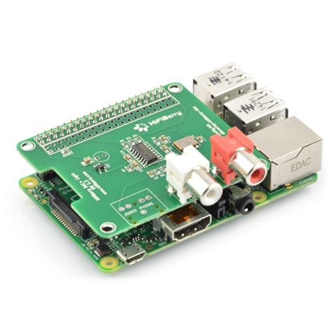 HiFiBerry DAC RCA Light Sound Card For Botland Robotic Shop