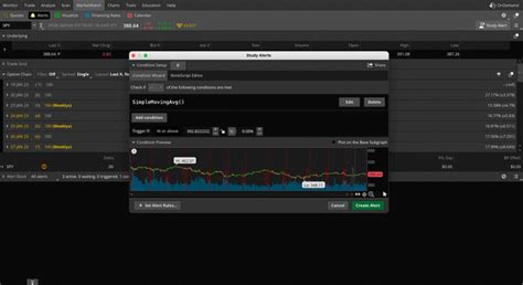 How To Setup Price And Indicator Alerts On Thinkorswim Keep Trading It
