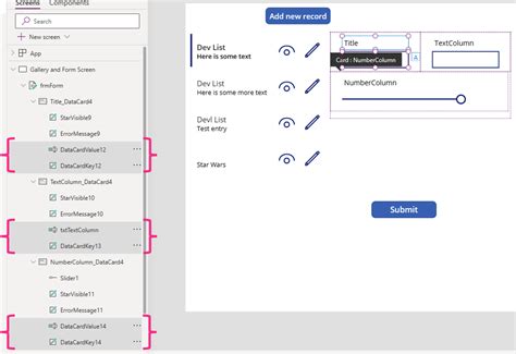 Working With Form Controls In Power Apps Platforms Of Power
