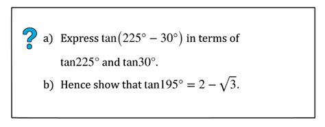 Edexcel A Level Maths Pure复习笔记561 Compound Angle Formulae 翰林国际教育
