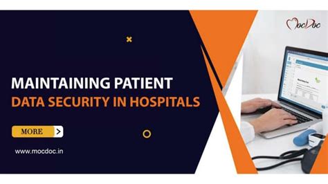 Maintaining Patient Data Security At Hospitals Pptx Operating Systems Computer Software And