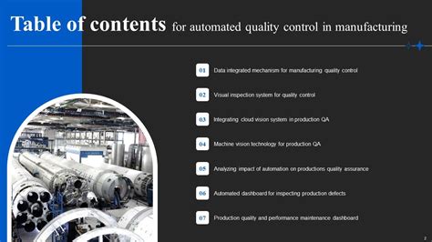 Automated Quality Control In Manufacturing Ppt Powerpoint Presentation