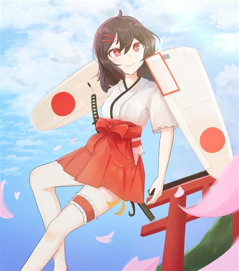 Daebom Daebom War Thunder Anime Art Warthunder A6m2 Zero A6m2 Zero