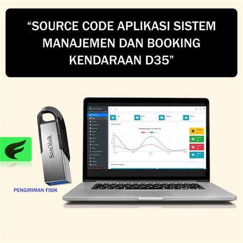 Jual Source Code Aplikasi Sistem Manajemen Dan Booking Kendaraan D