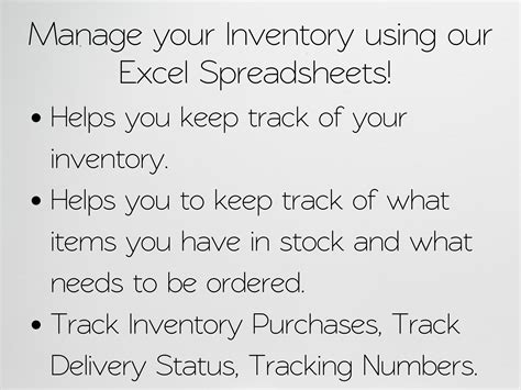 inventory tracker excel spreadsheet inventory management etsy