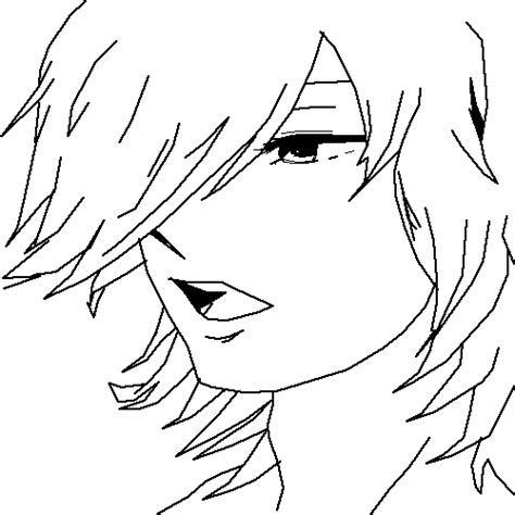 Pixilart Anime Boy Base By Silentsilver