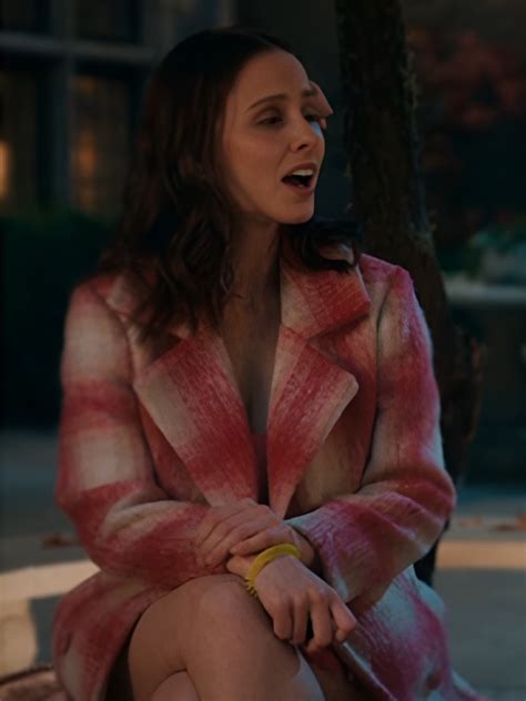 The Sex Lives Of College Girls Pauline Chalamet Pink Plaid Coat