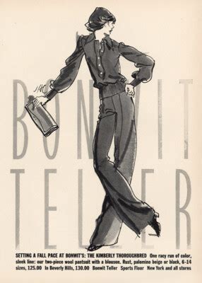 1973 Bonwit Teller Kimberly Thoroughbred Vintage Print Ad Ebay