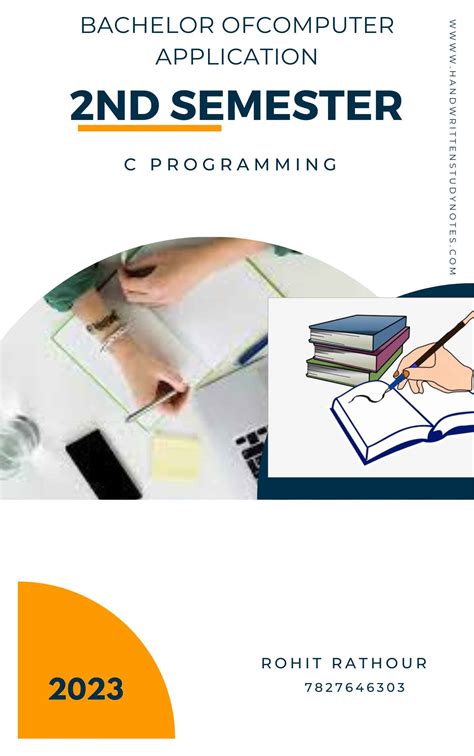 Maharshi Dayanand University Bca 2nd Semester C Programing Notes In