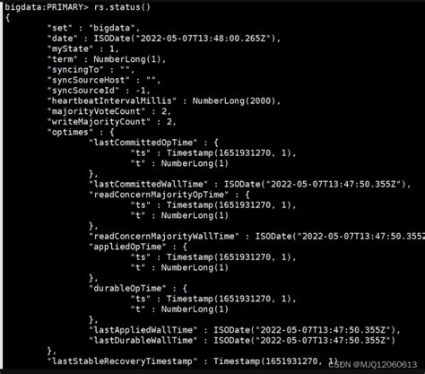 mongodb副本集群 csdn博客