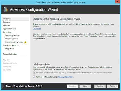 Bharath Tech Update Install And Configure Team Foundation Server 2012 Rc On Windows Server 2012 Rc