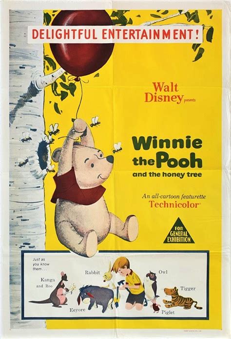 Winnie The Pooh And The Honey Tree The Film Poster Gallery