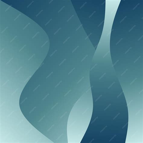 Free Vector Abstract Green Waves Background Dynamic Shapes