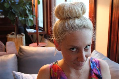 How To The Perfect Sock Bun The Stripe