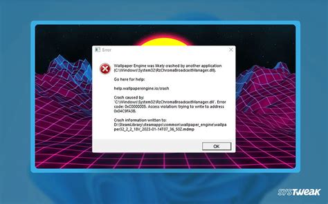 Fix Wallpaper Engine Keeps Crashing Windows 1011