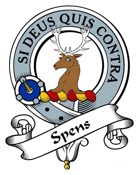 Spens Clan Badge Digital Art by Heraldry - Pixels