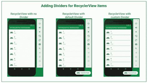 如何在安卓 Recyclerview 中添加分频器？ 【布客】geeksforgeeks 编程语言杂项中文教程