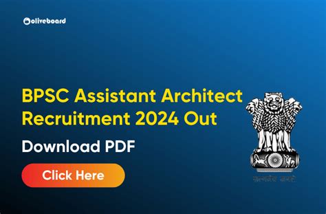 BPSC Assistant Architect Recruitment 2024 For 106 Posts