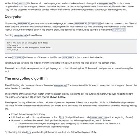 Encrypter Decrypter This Assignment Exercises File