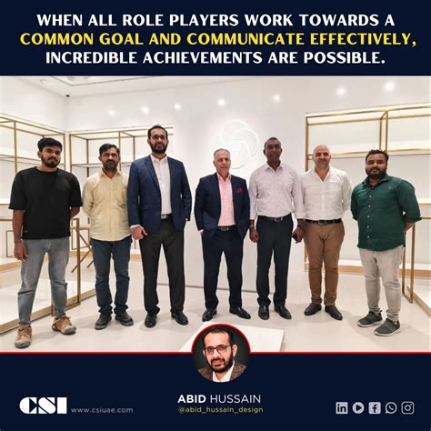 Abid Hussain On Linkedin Achieving Excellence Through Effective Communication When All Role