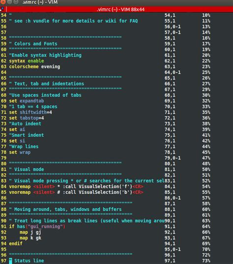 Vim On Ubuntu Text Rendering Bug Repeating And Disappearing Weirdly