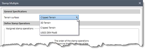 stamp multiple command civilgeo knowledge base