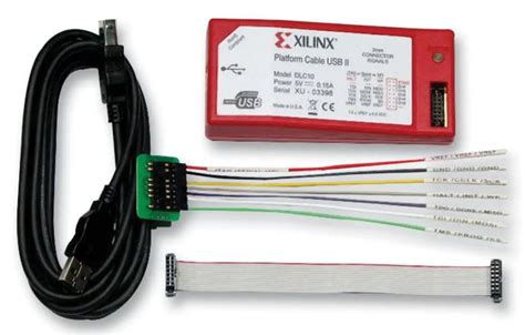 Amd Xilinx Hw Usb Ii G Programmer Platform Cable Usb Ii In Circuit Xilinx Fpga Prom 