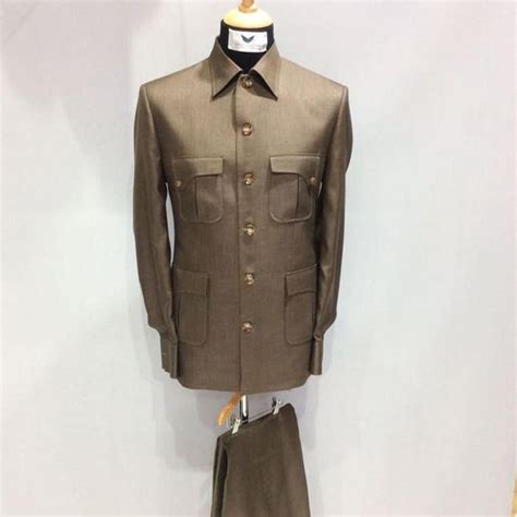 Mens Safari Suit Etsy