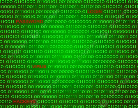 Secured Background With Binary Text Alert For Protection Against Cyber Crime Photo And Picture