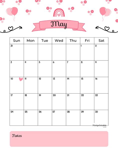 May 2026 Calendars Free Printable And Fillable