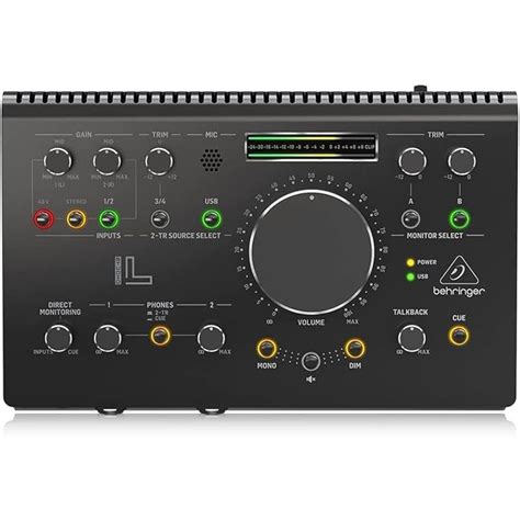 Behringer 2x2 Usb Audio Interface With 192khz Compatibility Midas Mic