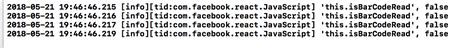 Does The Component Have No Control Over The Onbarcoderead Callback