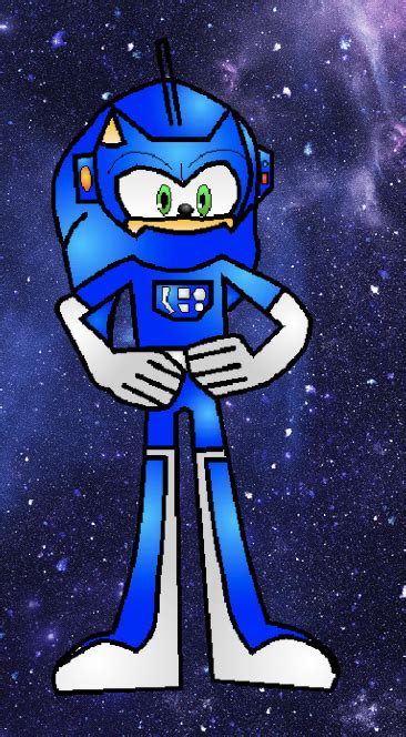 Astronaut Boom Sonic Opposite Color Spots By Just5moreminutes On