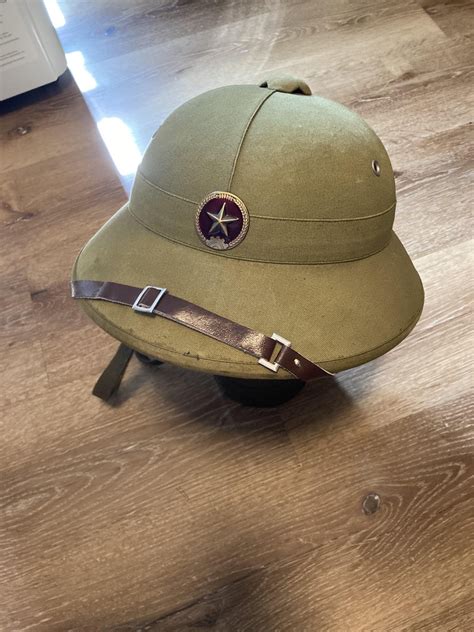 Legit Vietnam Era Nva Vietcong Pith Helmet Rmilitariacollecting