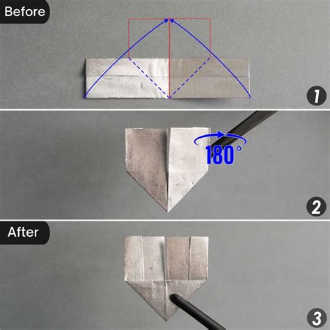 Gum Wrapper Origami Heart Step By Step Instruction Origami OK