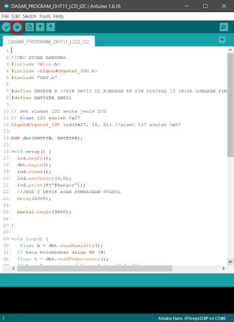 Cnc Store Bandung Tutorial Sensor Suhu Dan Kelembaban Dht11