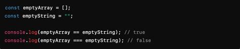 Understanding JavaScript Equality A Deep Dive Into Array And Object