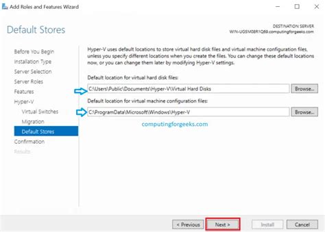 Install And Configure Hyper V On Windows Server ComputingForGeeks