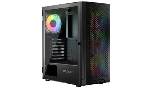 Logic Aramis Argb Midi Black Obudowy Do Komputera Sklep Internetowy Al To