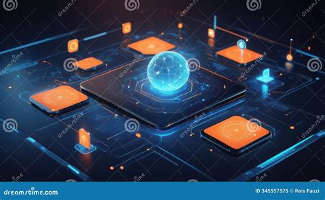 Ecosystem Of Interconnected Modular Pods Lush Greenery Around