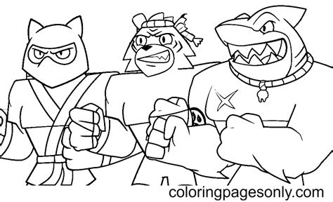 Goo Jit Zu Coloring Pages 15 Printable For Free Download