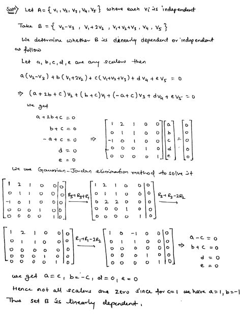 [solved] let a {v1 v2 v3 v4 v5} where each vi is independent is