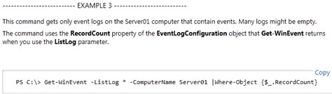 Enabled Logs With Data 2012 Powershell Scripting Games Beginner Event