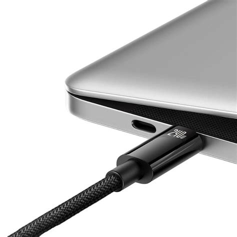 Baseus Tungsten Gold Usb Type C Type C W M De Comprimento